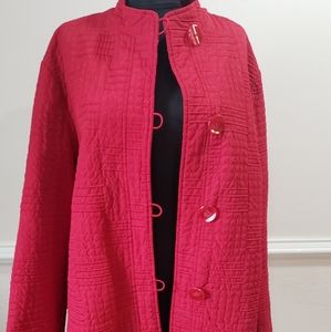 Dress Barn | Jackets & Coats | Red Dress Barn Dress Jacket | Poshmark